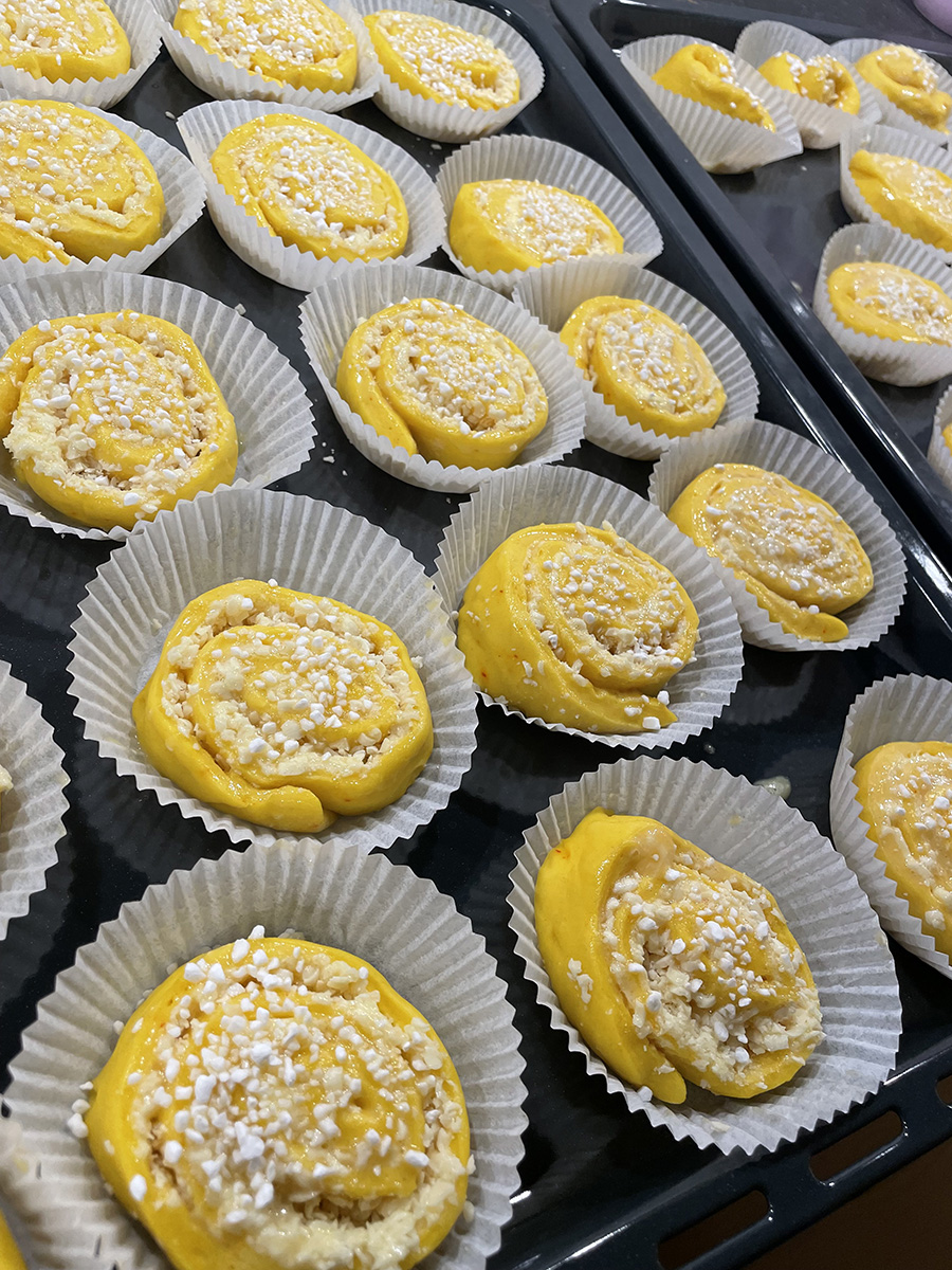 Saffransbullar med vit choklad – Popprinsessan